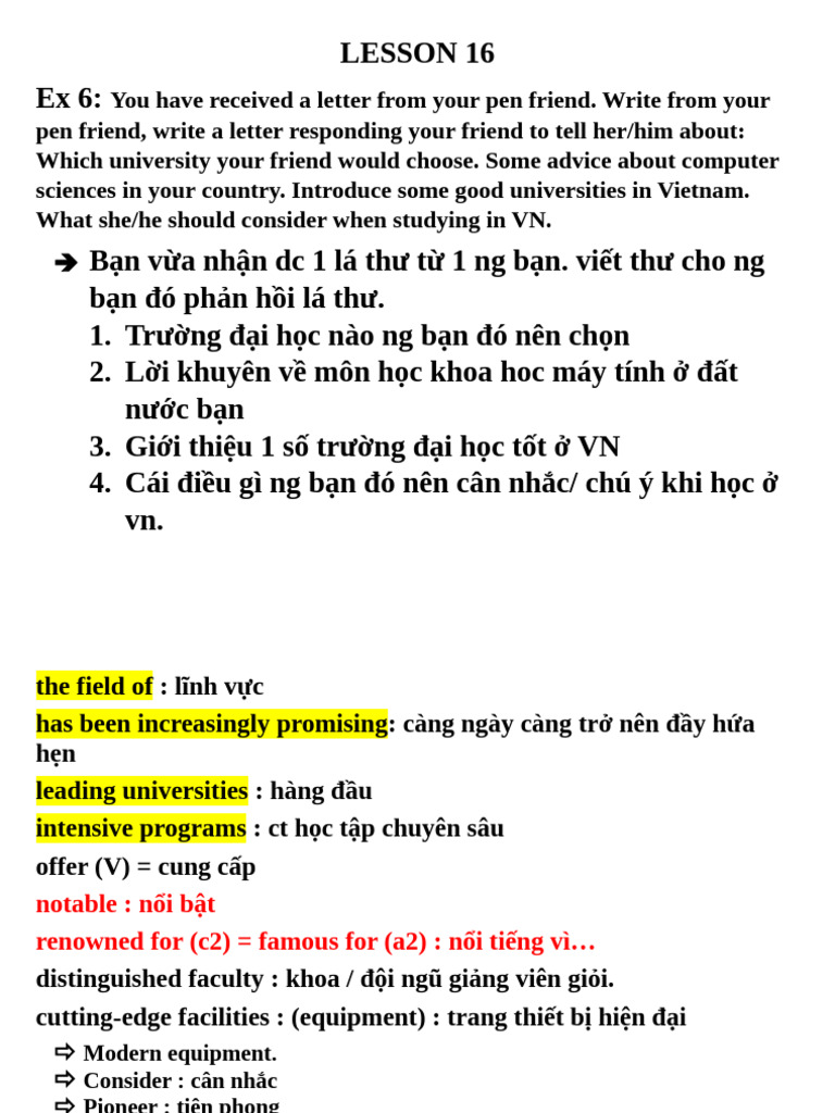 Lesson 16 | PDF
