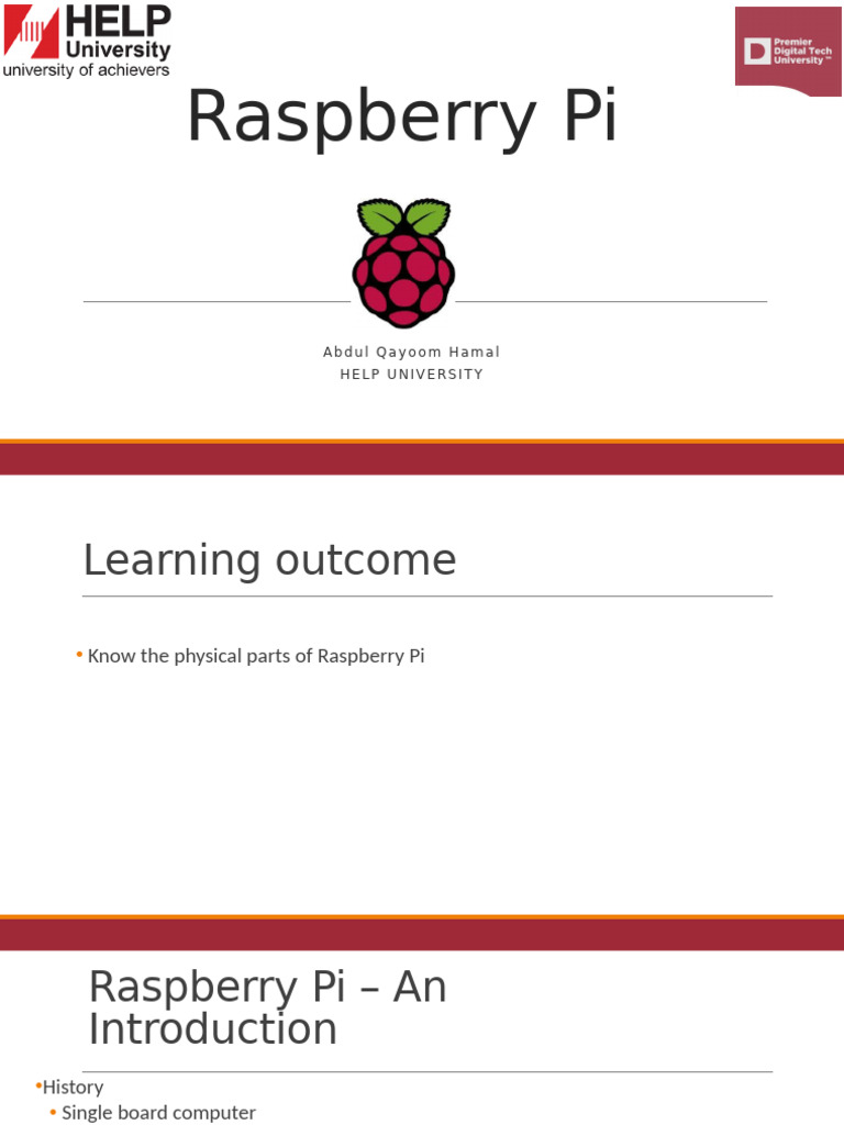 Raspberry Pi | PDF