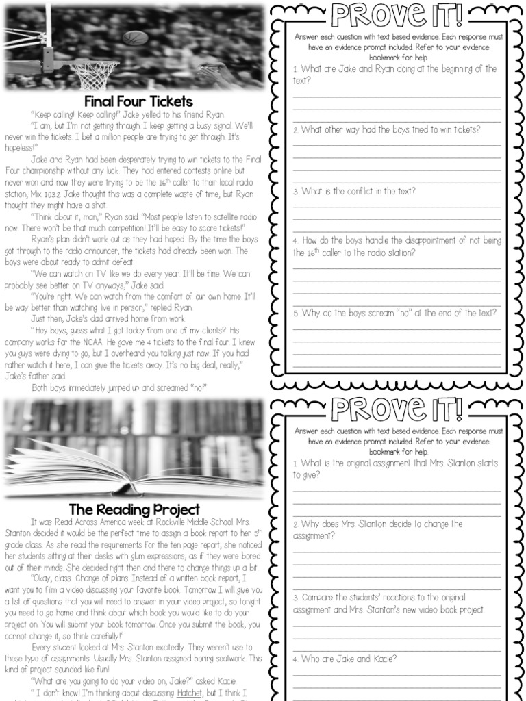 Reading Comprehension # 2 | PDF