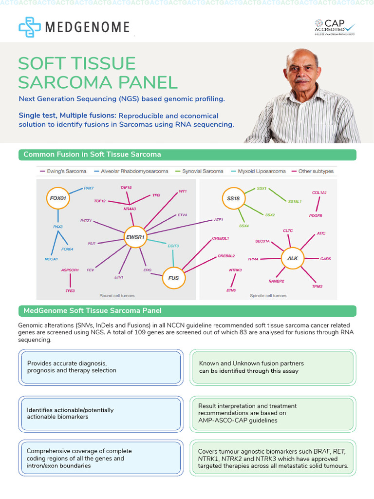 Soft Tissue Sarcoma Panel: Single Test, Multiple Fusions | PDF