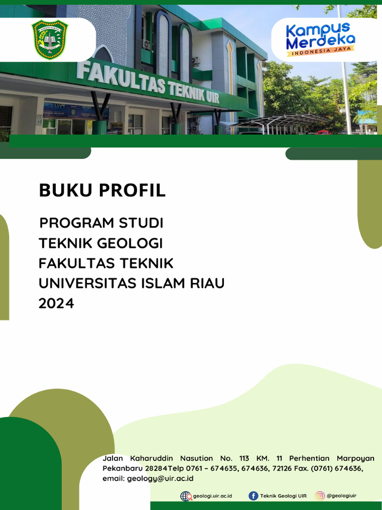 Buku Profil Program Studi Teknik Geologi | PDF