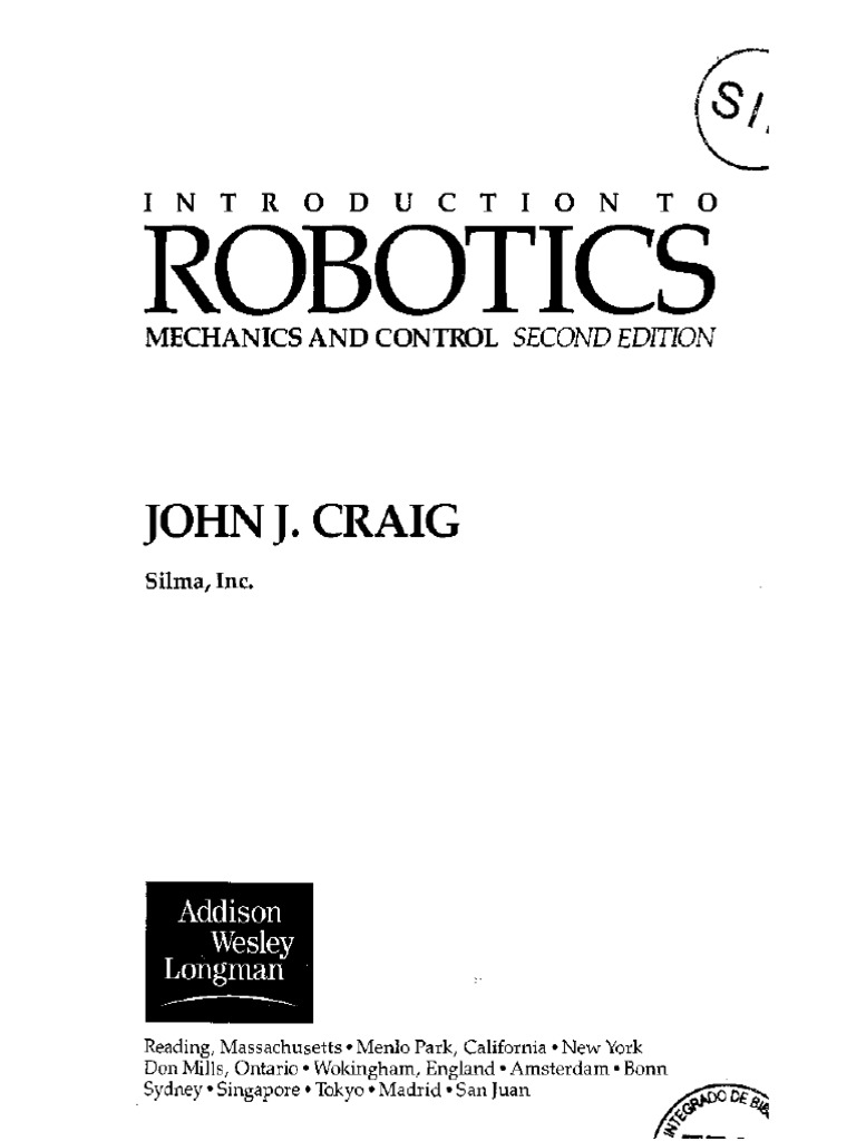 'Introduction To Robotics | PDF