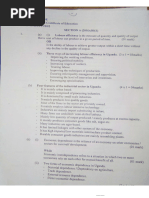 UACE HIST 6 Past Papers | PDF