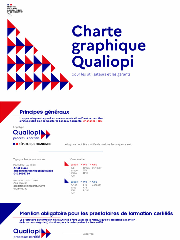 charte graphique_qualiopi | PDF