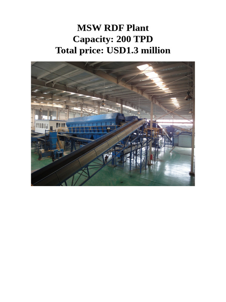 RDF Plant | PDF