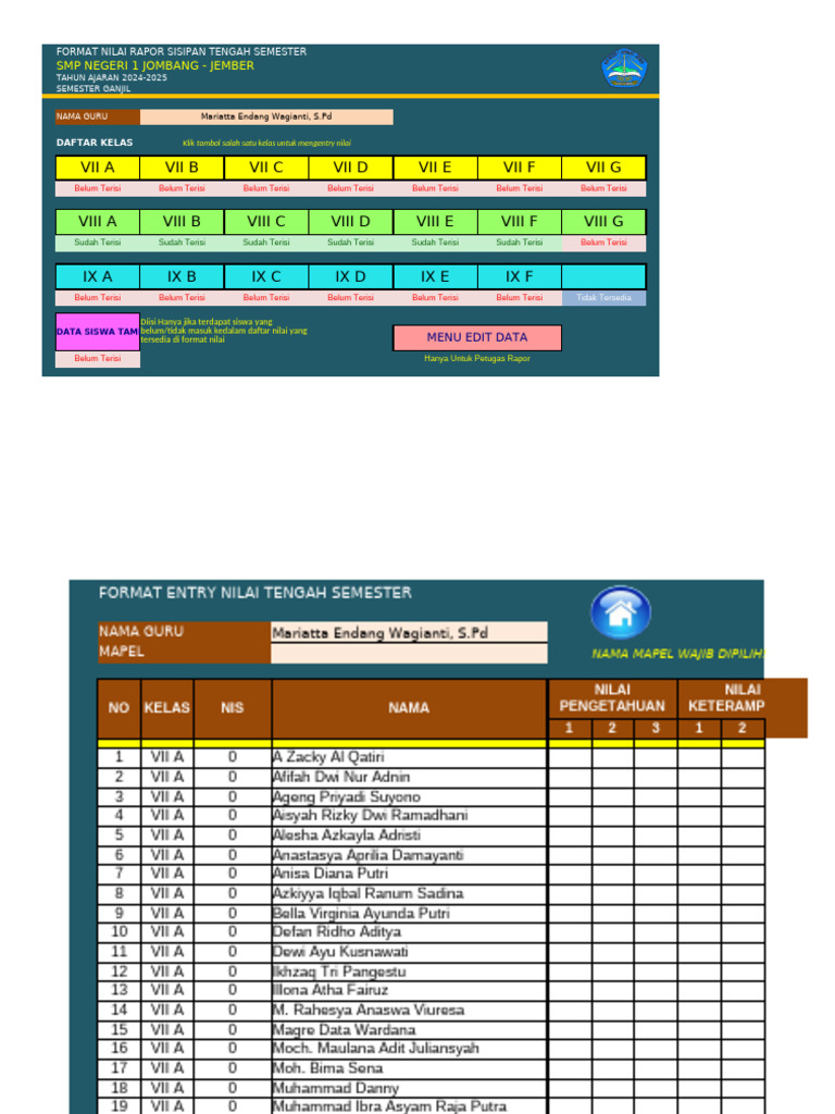 Form Pts Ganjil 24-25 | PDF