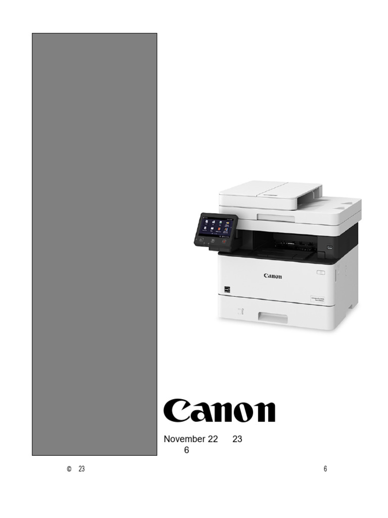 imageCLASS MF440 Series PC r6 231122 | PDF