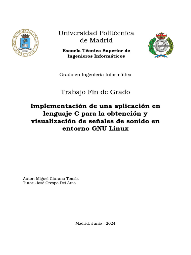 TFG Miguel Ciurana Tomas | PDF | Distribución de Linux | Informática