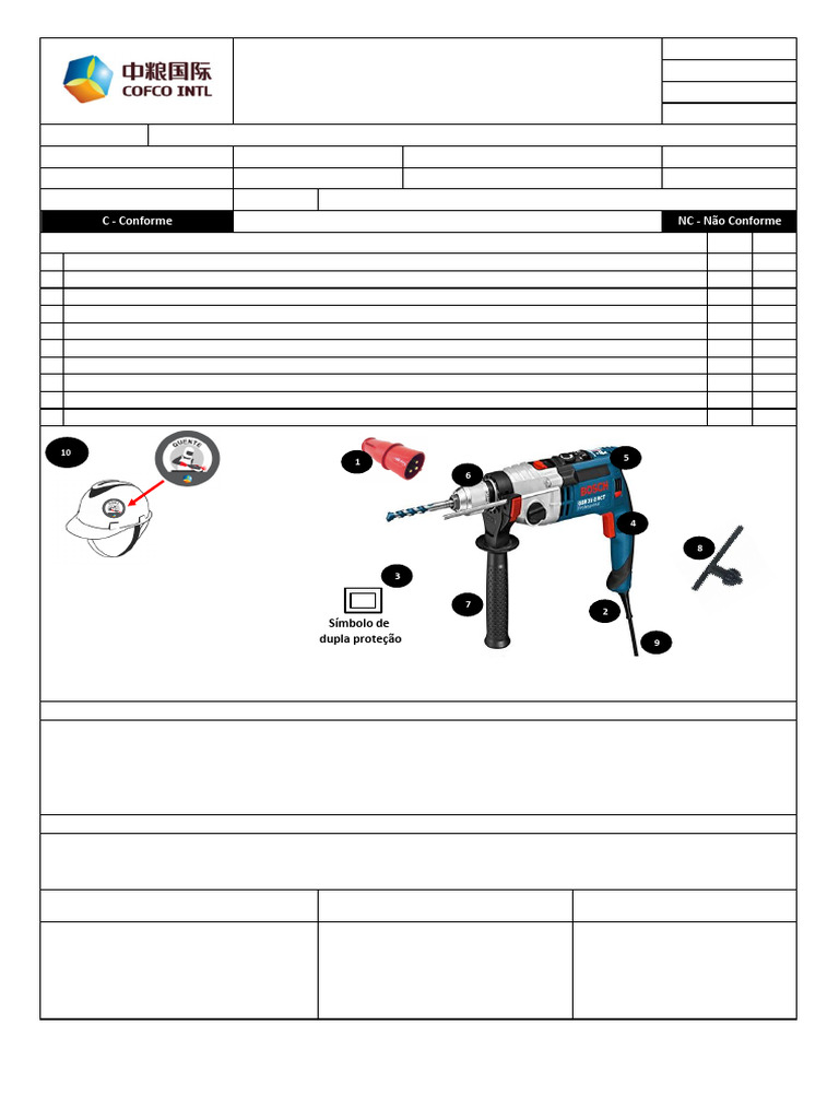 03 - Check-List - Furadeira | PDF