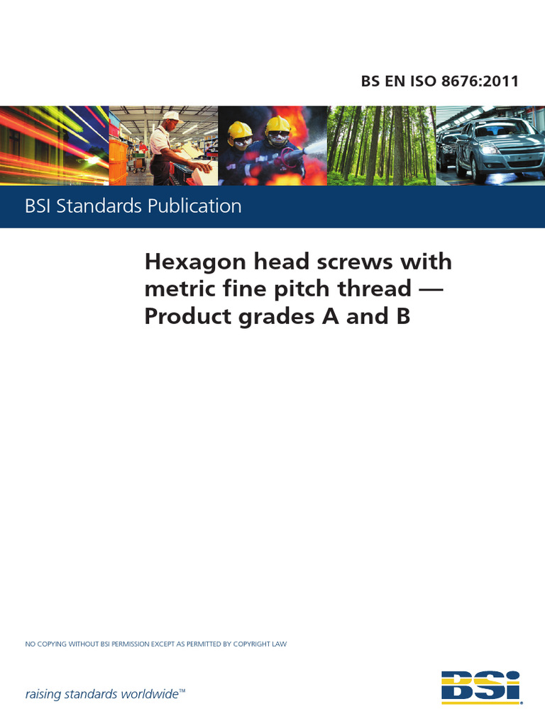 BS en Iso 8676 (2011) | PDF