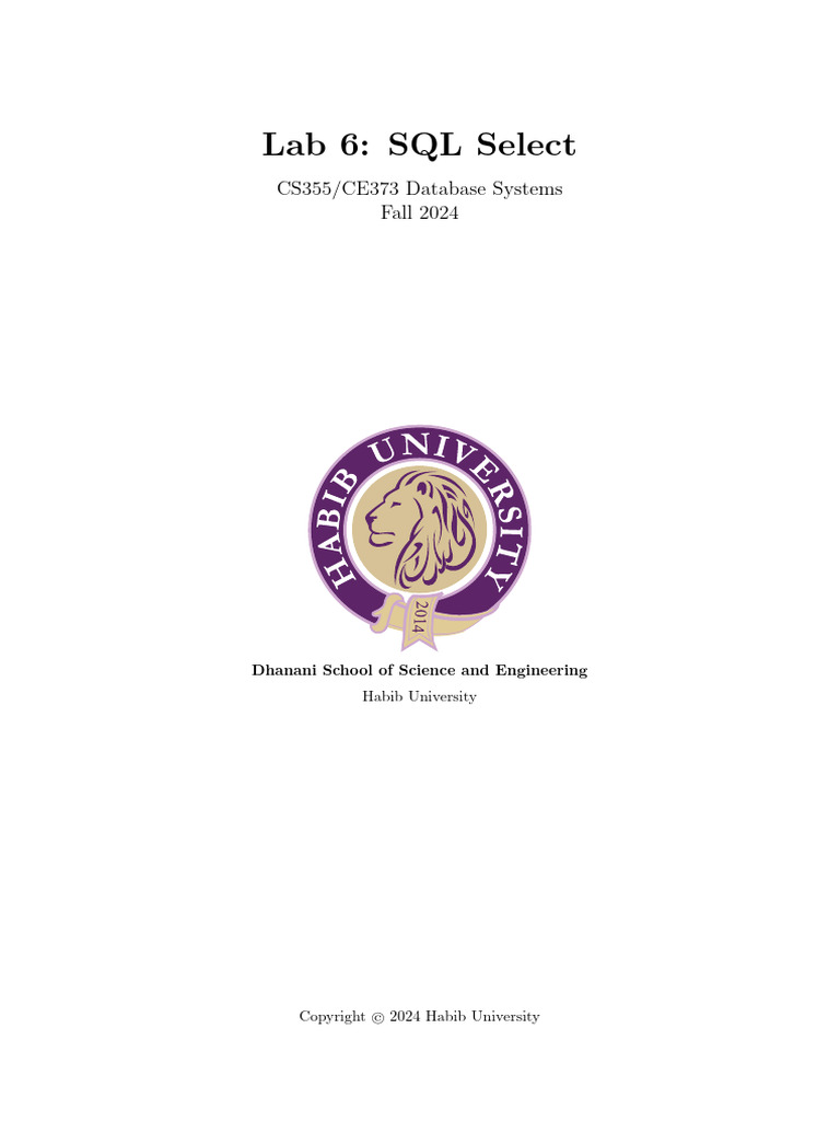 Lab 06 | PDF