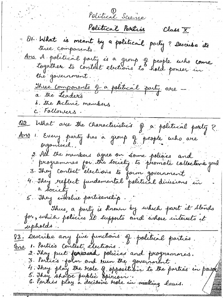 Pol - SC CH-6 and 8 | PDF