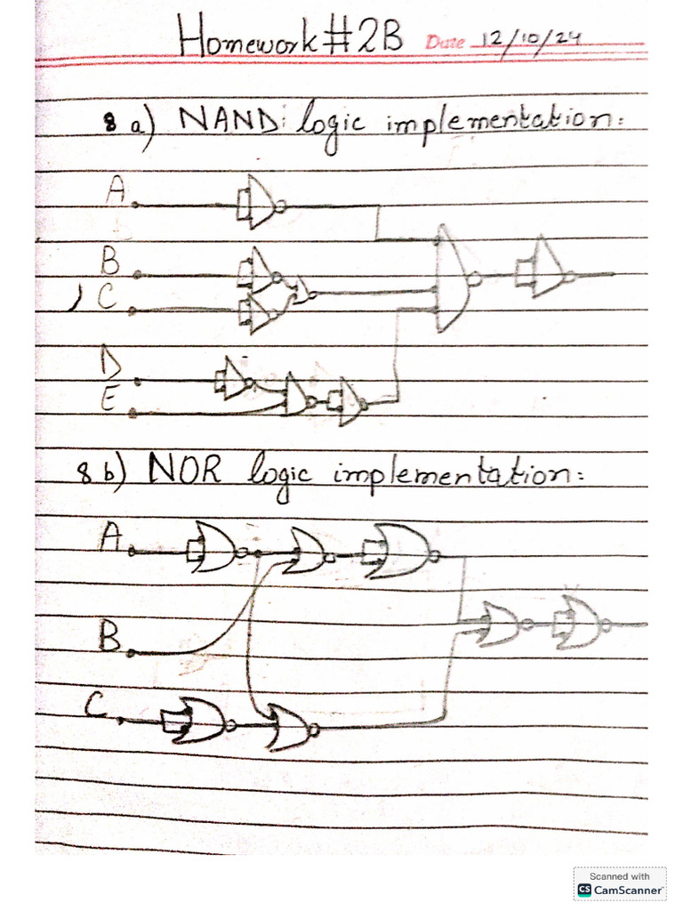 Homework 2b En09191 | PDF