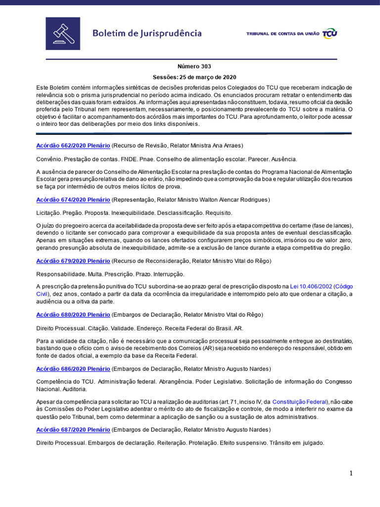 Informativo 303 | PDF