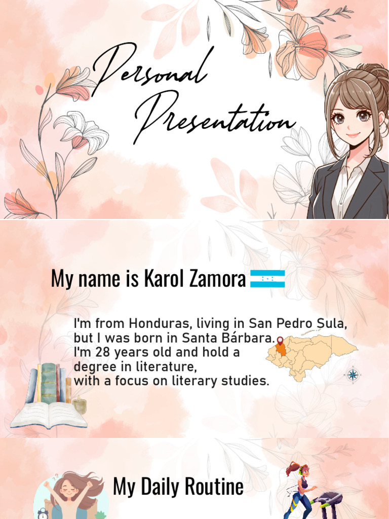 Personal Presentation | PDF