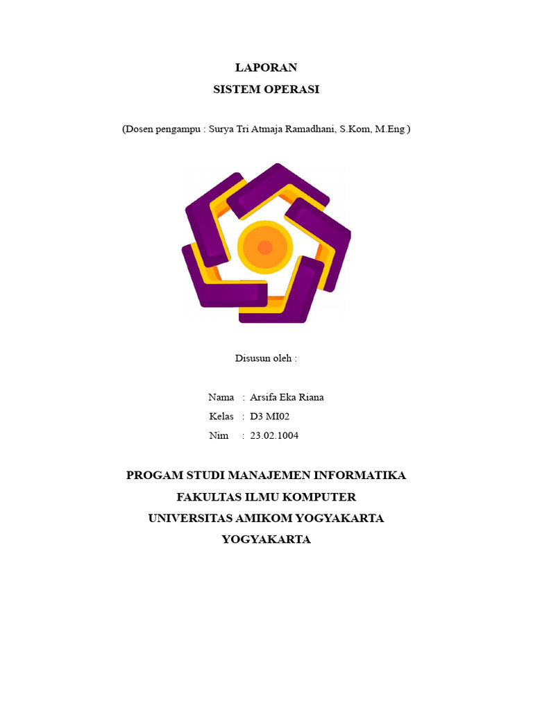 1004_LaporanPraktikum_SistemOperasi | PDF