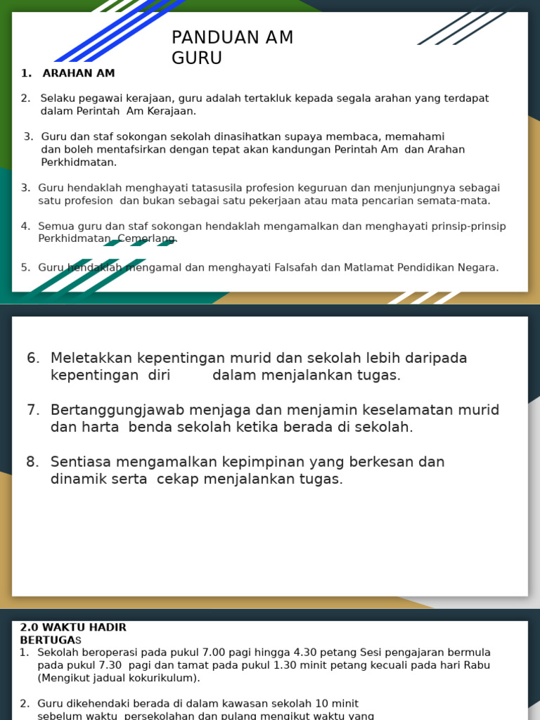 Panduan Am Guru | PDF