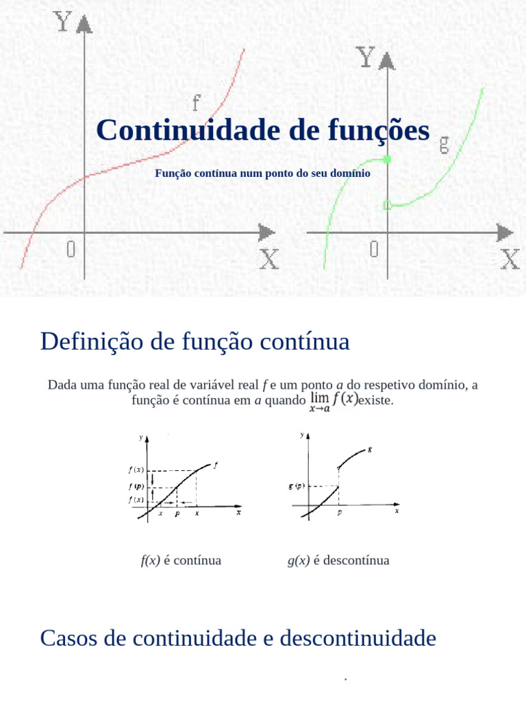 Continuidade de Funções | PDF
