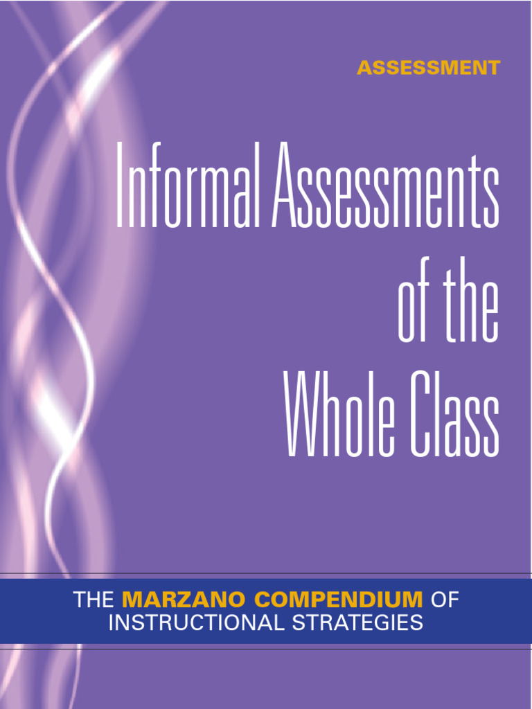 Informal Assessments of the Whole Class | PDF