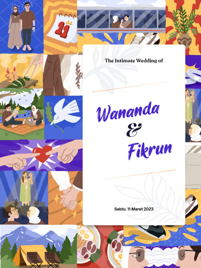 Wananda & Fikrun Wedding Invitation | PDF