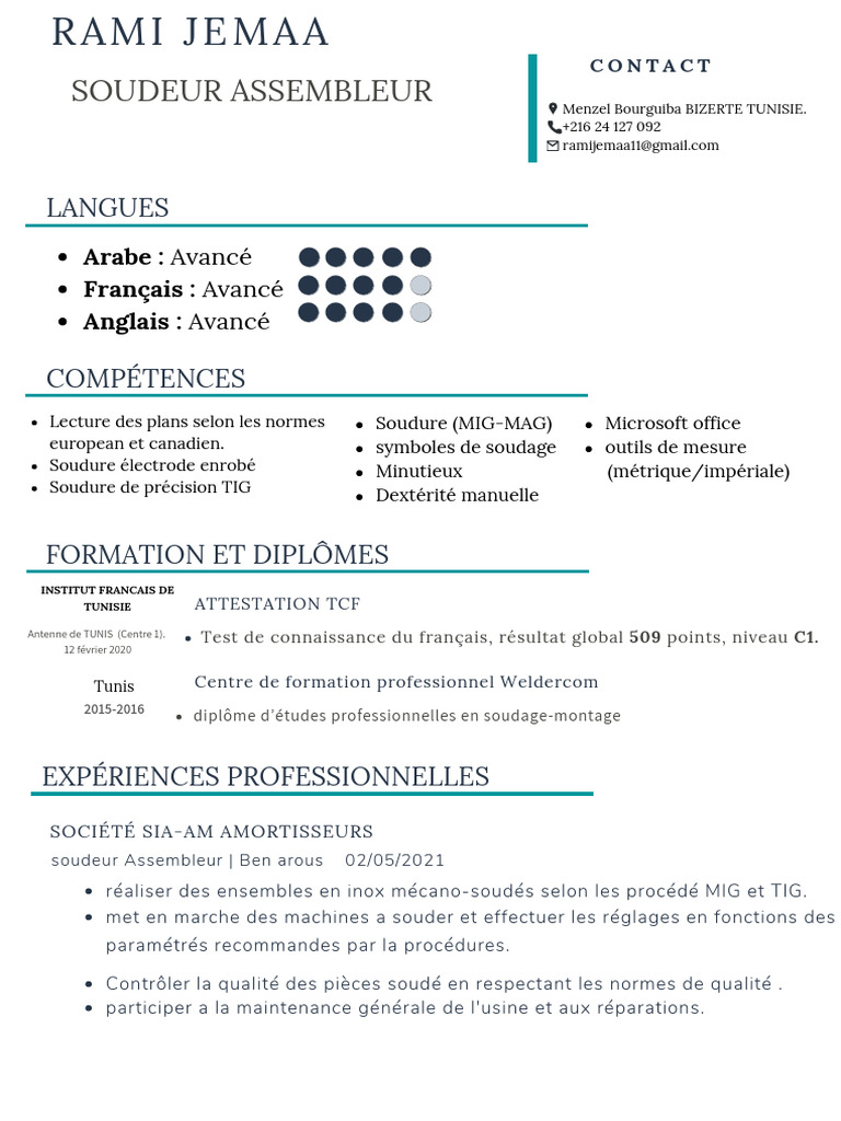 cv canadien_2 Compressed Compressed 2 | PDF