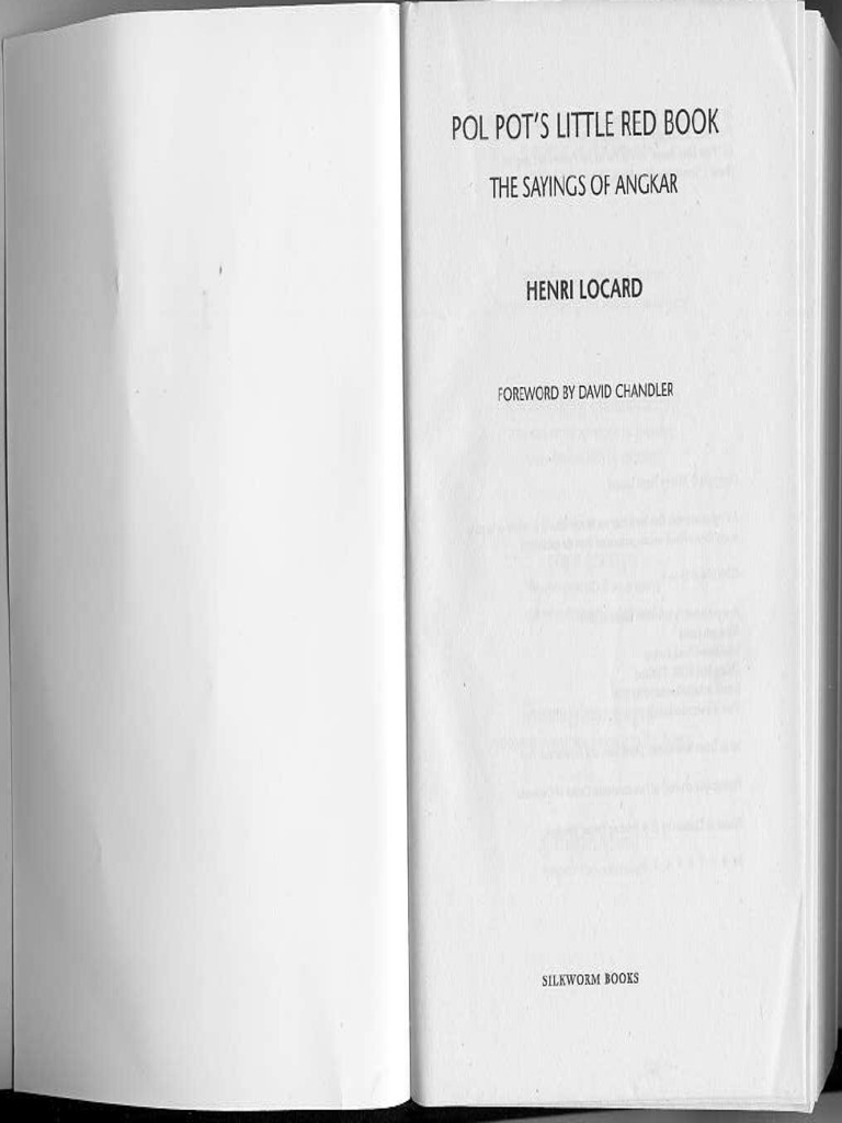 Pol Pots Little Red Book | PDF