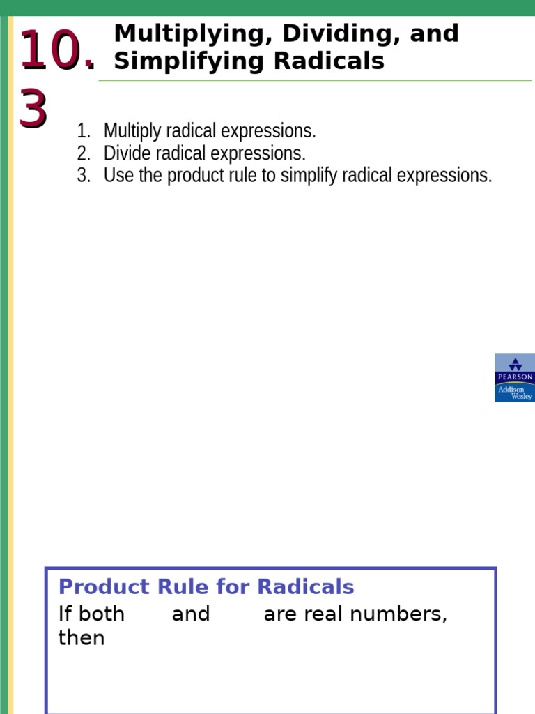 Radicals | PDF