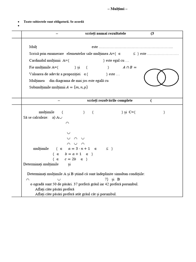 Model Test Multimi | PDF