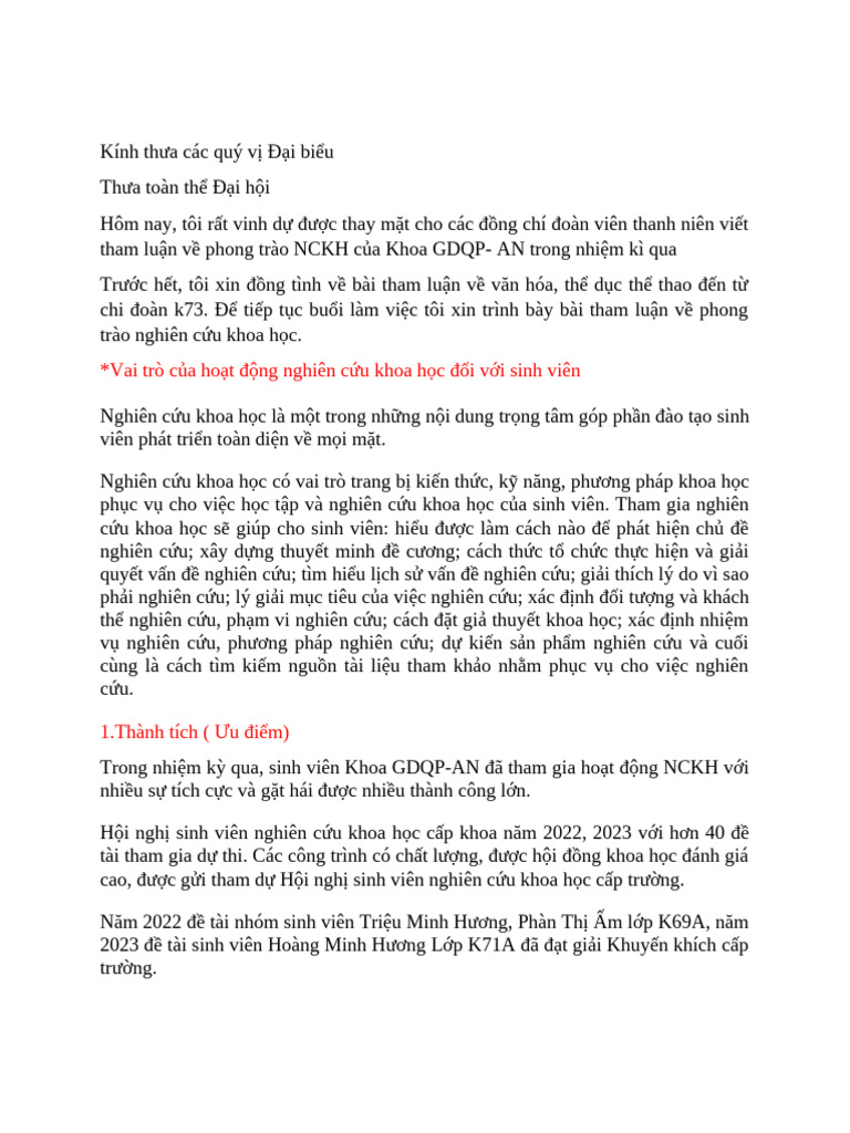 NCKH Nam .Docx.2 | PDF