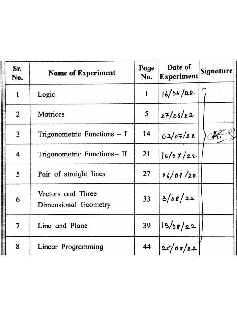 Maths Journal | PDF