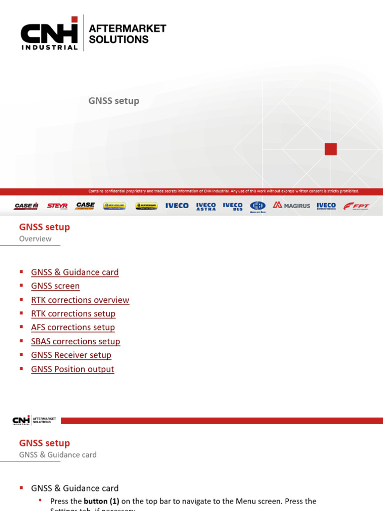 Pro 1200 Instructions GNSS Setup | PDF