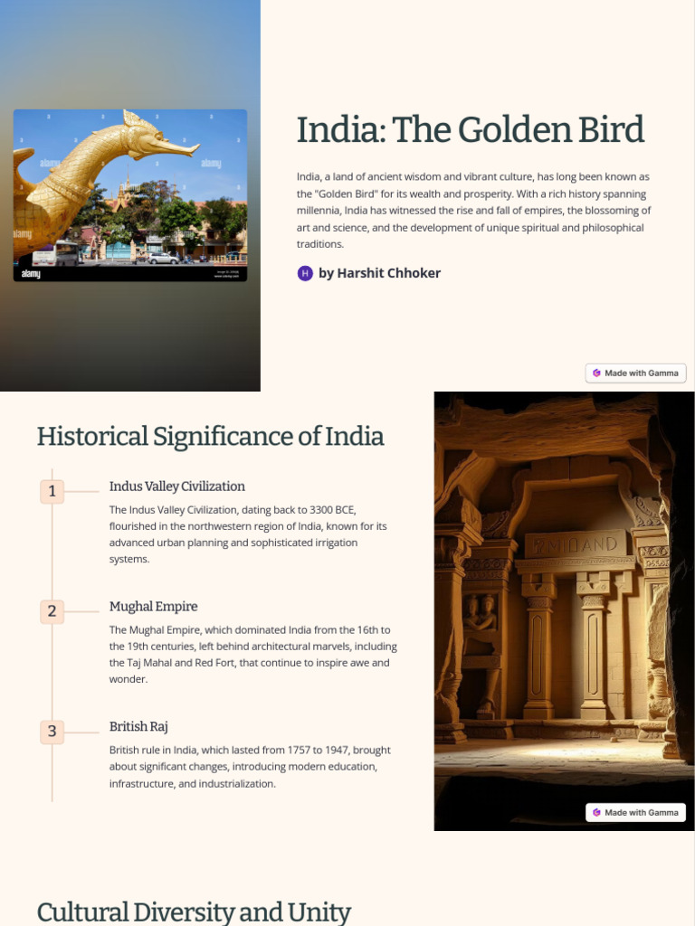 India The Golden Bird | PDF