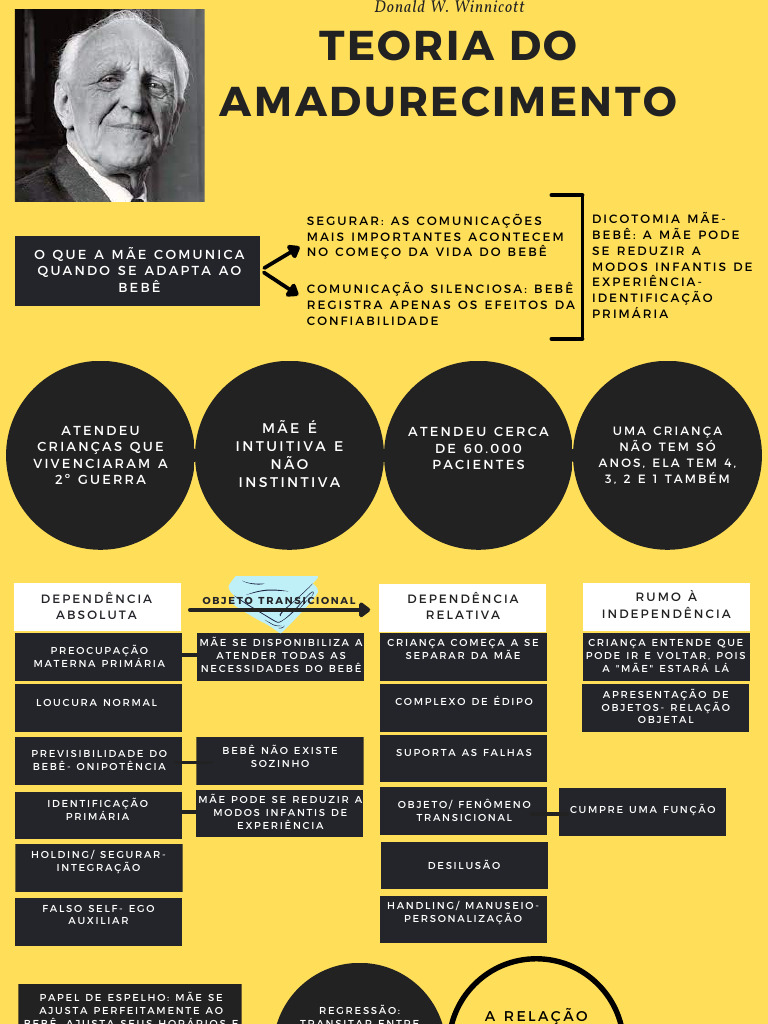 Mapa mental- Winnicott | PDF
