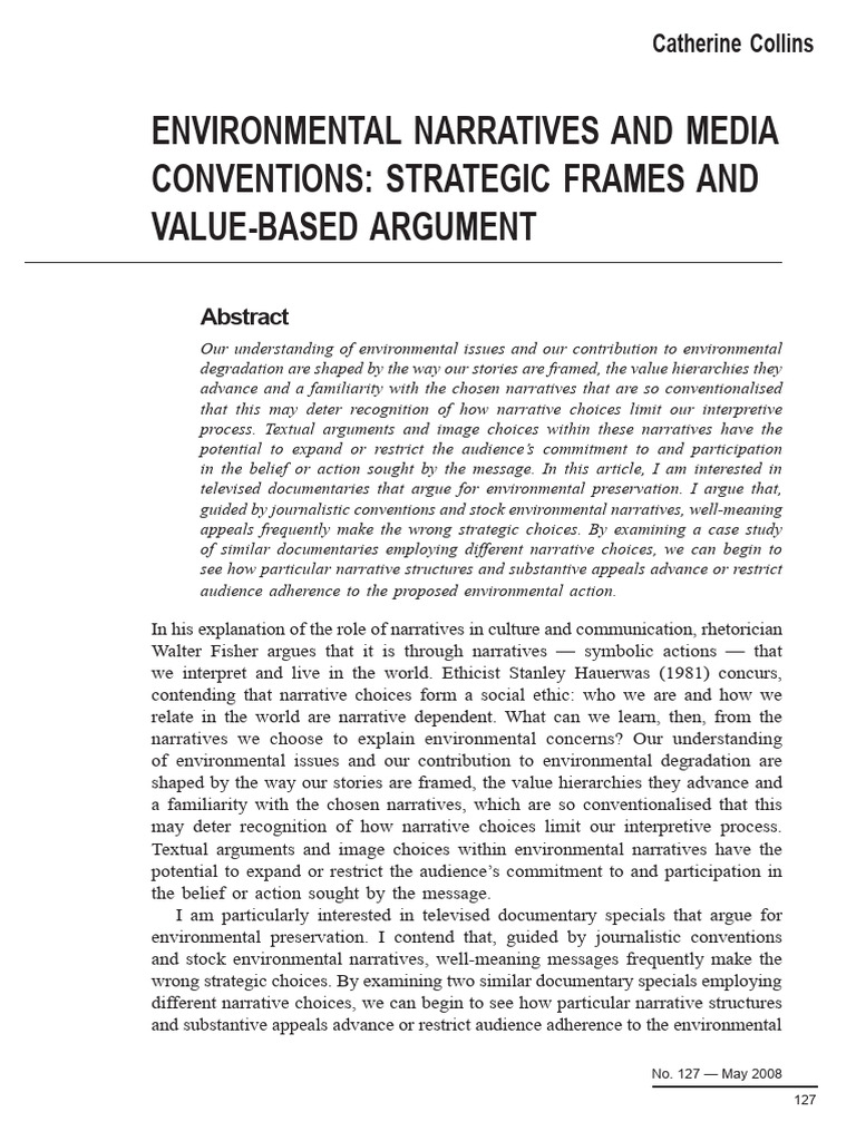 Environmental Narratives | PDF