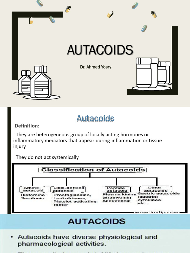 Autacoids | PDF