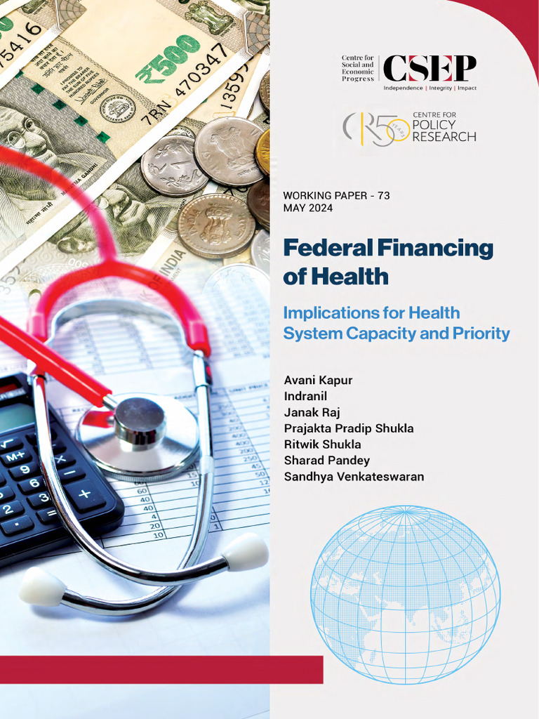 Federal Financing of Health Implications For Health System Capacity and ...