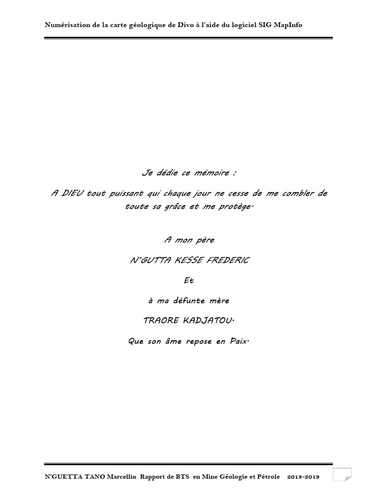 Rapport Nguetta | PDF