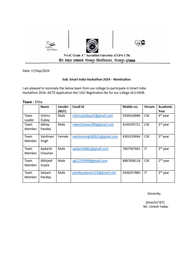 Sih Super Final Elite | PDF