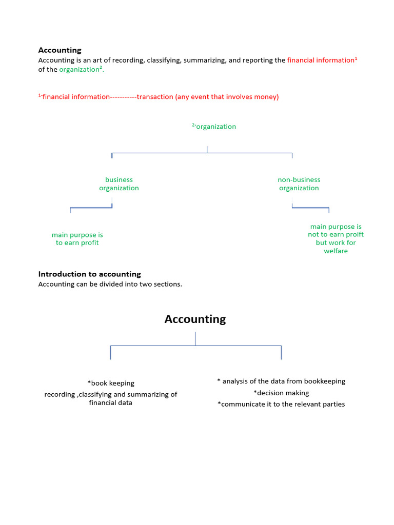 Accounting Basics | PDF
