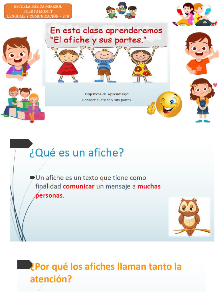 2ºb Guia Nº4 El Afiche | PDF