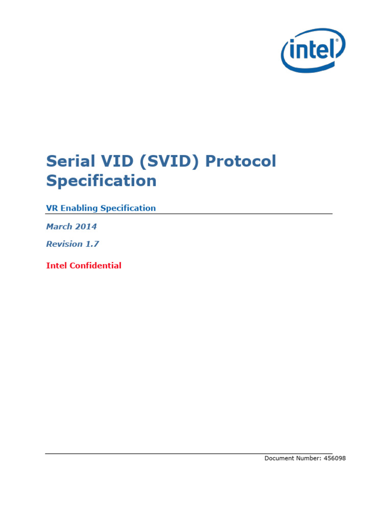 Eetop - CN ++456098 SVID Protocol Rev 1 7 | PDF