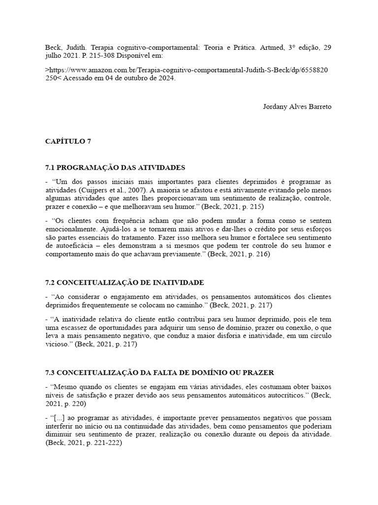 Fichamento - T.C.C. | PDF