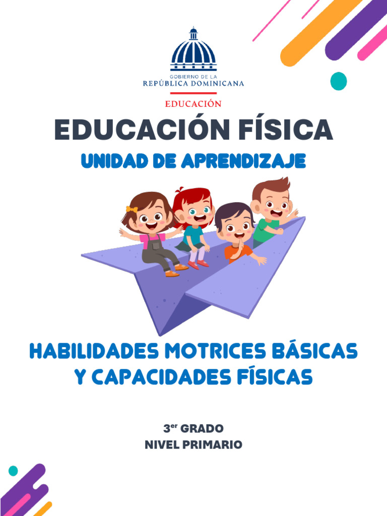3ro - Habilidades Motrices Básicas y Capacidades Físicas (P4) | PDF