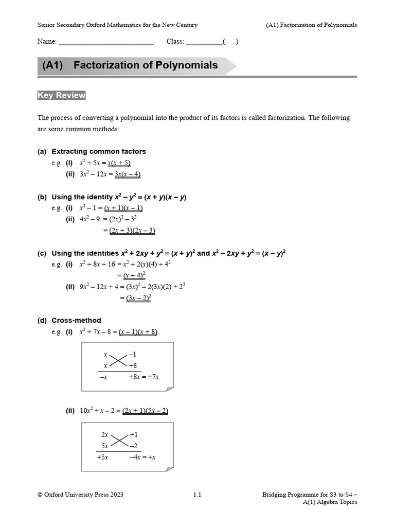f2 Factorization | PDF