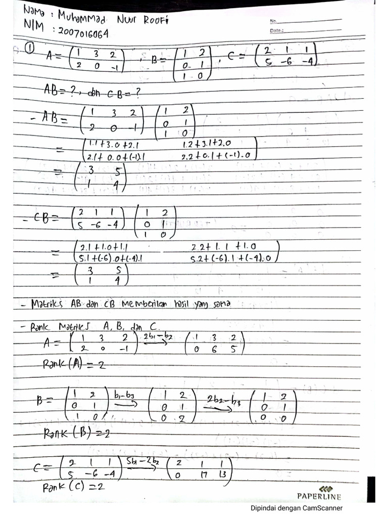 Muhammad Nuur Roofi Tugas1PML | PDF