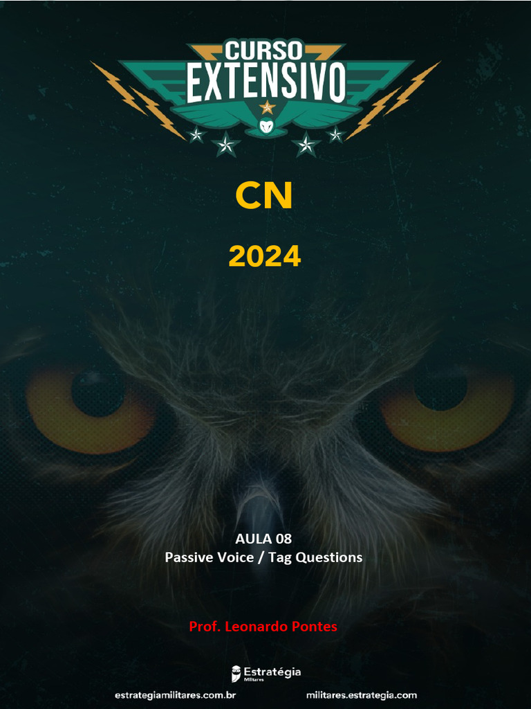 Aula 08 - CN 2024 | PDF