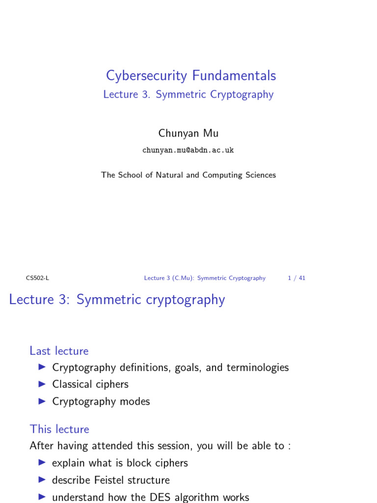 L03-sym-crypt | PDF