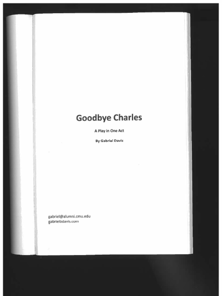 Goodbye Charles | PDF