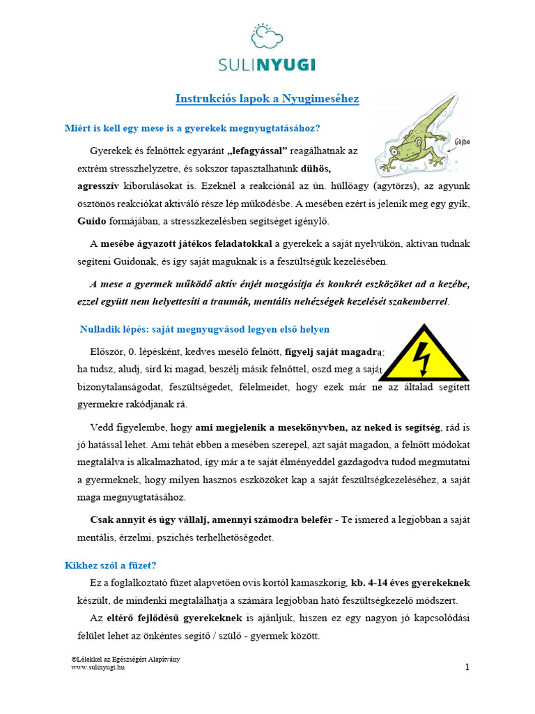 Instrukcios Lap Vegleges Magyar | PDF