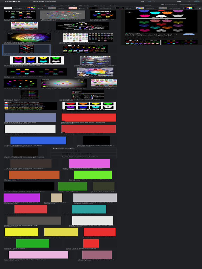 Soul Traits Undertale - Google Search 2 | PDF